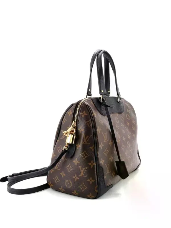 LOUIS VUITTON Retiro Nm Handbag Monogram Canvas And Leather Satchel - Black