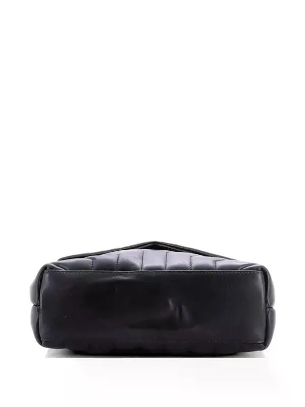 Saint Laurent Loulou Matelasse Chevron Leather Small Shoulder Bag