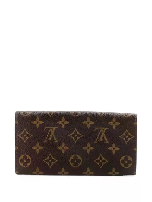 LOUIS VUITTON Vintage Sarah Wallet Monogram Canvas Small Wallets