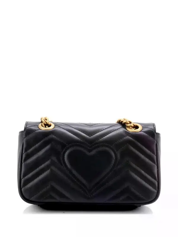 Gucci Gg Marmont Mini Crossbody Bag - Black