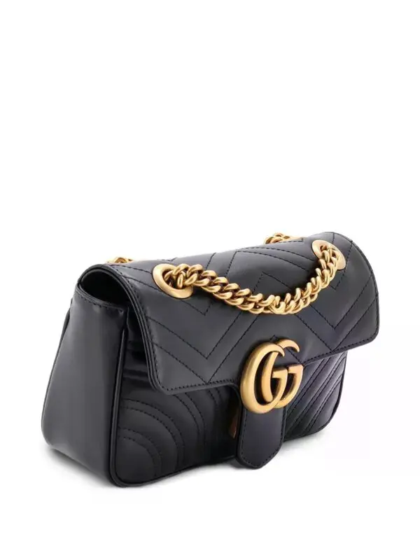 Gucci Gg Marmont Mini Crossbody Bag - Black