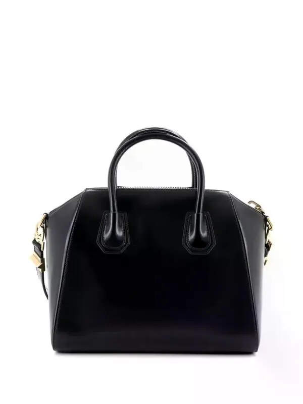 Givenchy Antigona Small Satchel Glazed Leather - Black