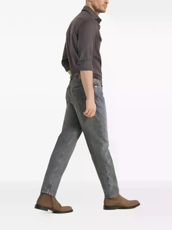 Brunello Cucinelli Five-pocket Iconic Fit Trousers - Grey