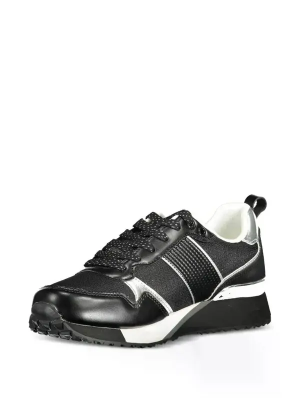 U.s. Polo Assn. Metallic-panel Logo-patch Sneakers