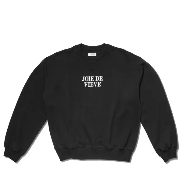 VIEVE Joie De Sweatshirt - Black