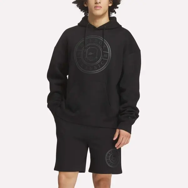 REEBOK Classic Crest Hoodie - Black