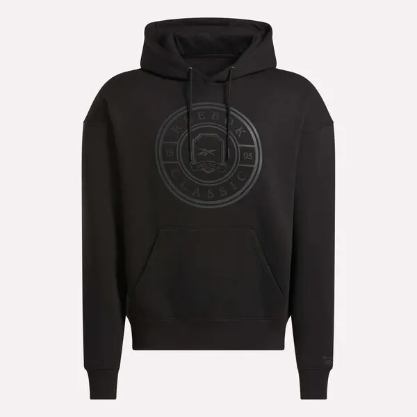 REEBOK Classic Crest Hoodie - Black