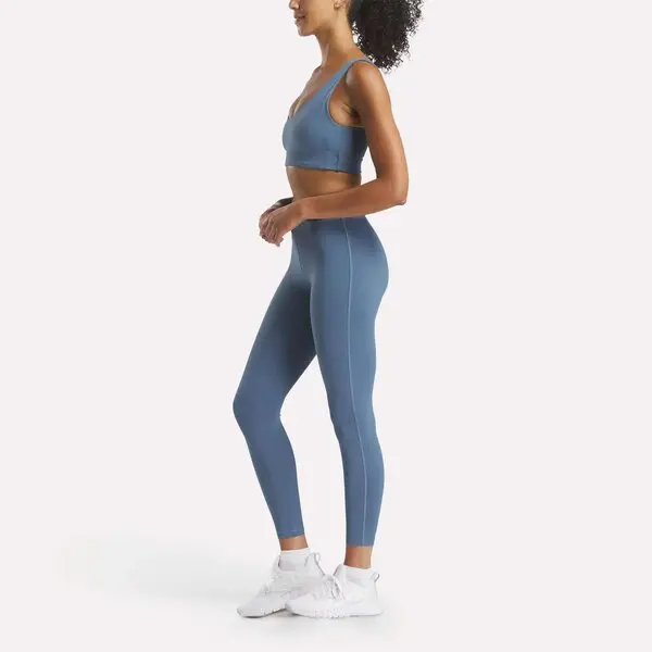 REEBOK Yoga V-neck Bra - Shadow