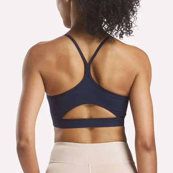 REEBOK Strappy Sports Bra - Vector Navy