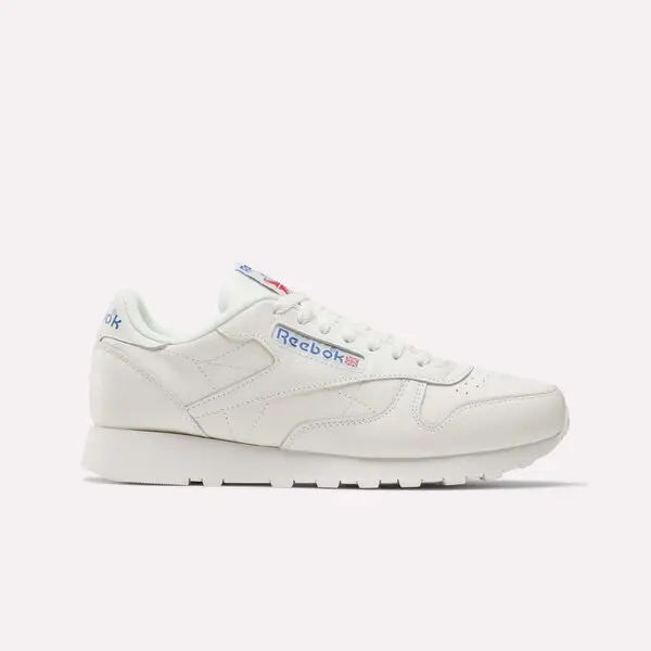 REEBOK Classic Leather Sneakers - Chalk/vector Blue/vector Red