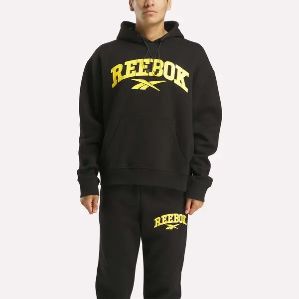 REEBOK Graphic Hoodie - Black