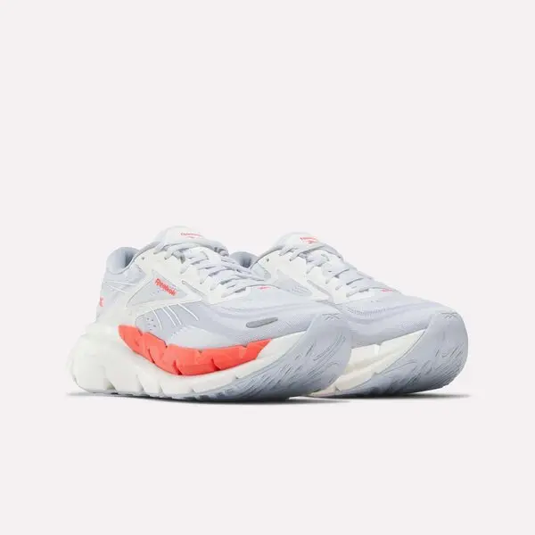 REEBOK Floatzig Double Running Shoes - White/grey/red