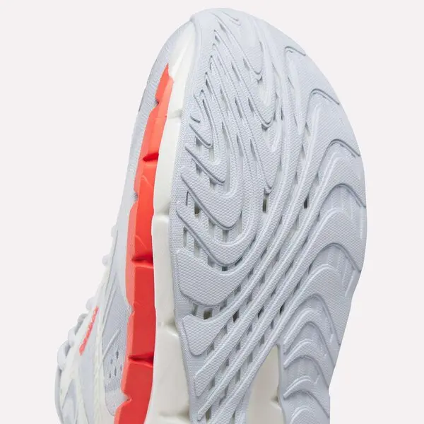 REEBOK Floatzig Double Running Shoes - White/grey/red