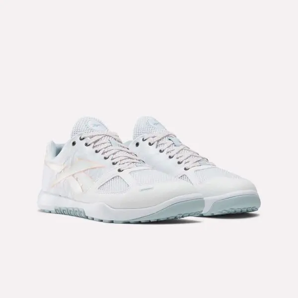 REEBOK Nano 2.0 Athletic Training Sneakers - Ftwr White/ice Blue