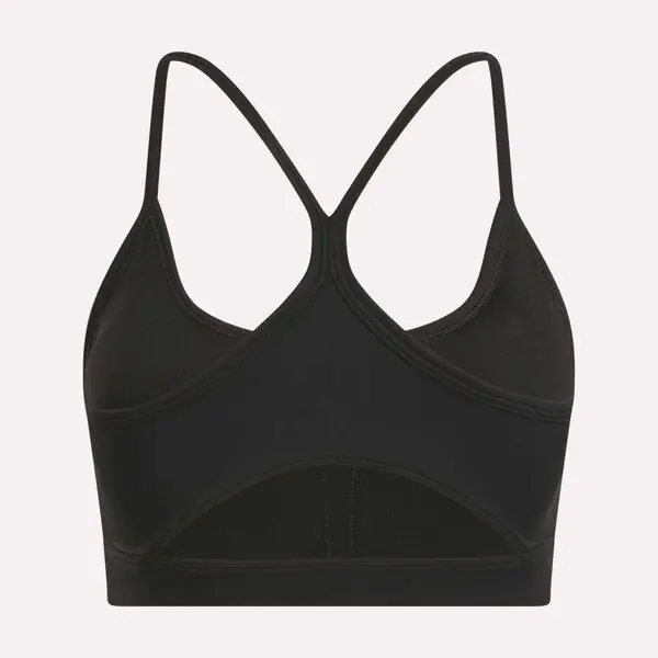 REEBOK Strappy Sports Bra - Black