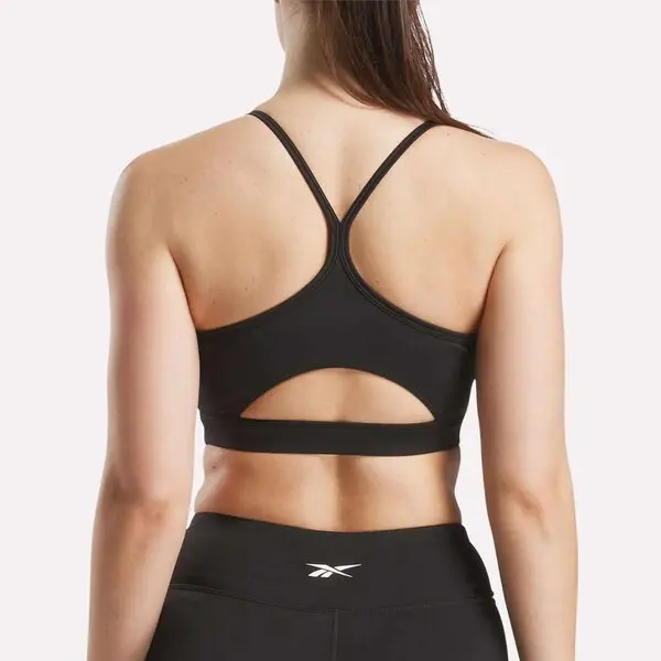 REEBOK Strappy Sports Bra - Black