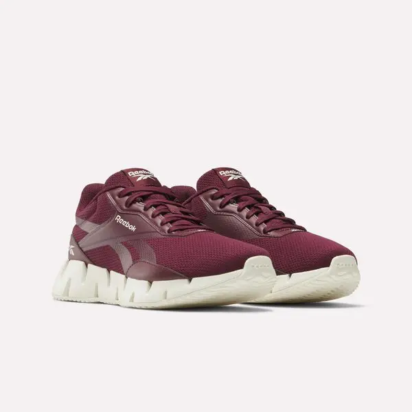 REEBOK Zig Dynamica Str Athletic Sneakers - Black Cherry/chalk