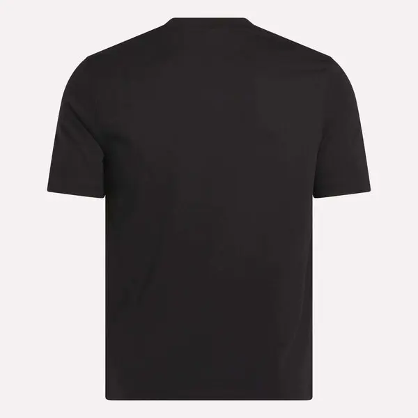 REEBOK Small Logo Crewneck Short Sleeve T-shirt - Black