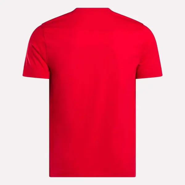 REEBOK Small Logo Crewneck Short Sleeve T-shirt - Vector Red