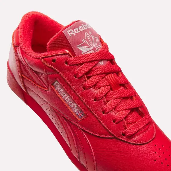REEBOK Freestyle Lo Shoes - Vector Red/vector Red/vector Red