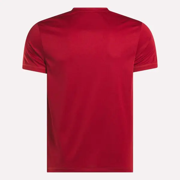REEBOK Short Sleeve Tech Training T-shirt - Retro Red