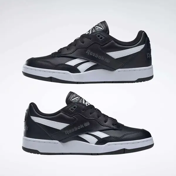 REEBOK Bb 4000 Ii "vintage Hoops" Leather Sneakers