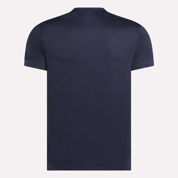REEBOK Short Sleeve Tech Training T-shirt - Vector Navy