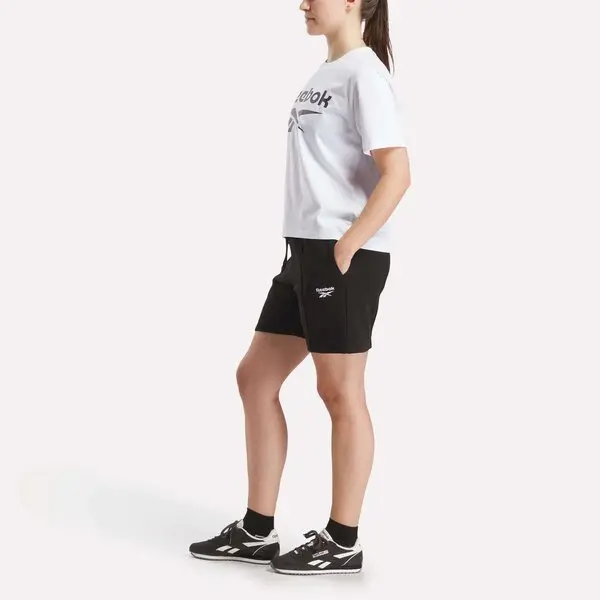 REEBOK Pintuck Long Shorts - Black