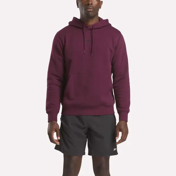 REEBOK Finisher Hoodie - Black Cherry