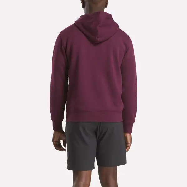 REEBOK Finisher Hoodie - Black Cherry