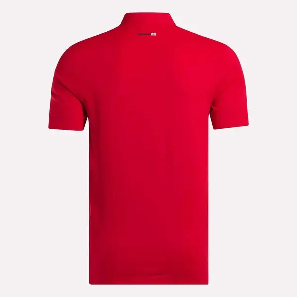 REEBOK Short Sleeve Bonded Micro Pique Polo Shirt
