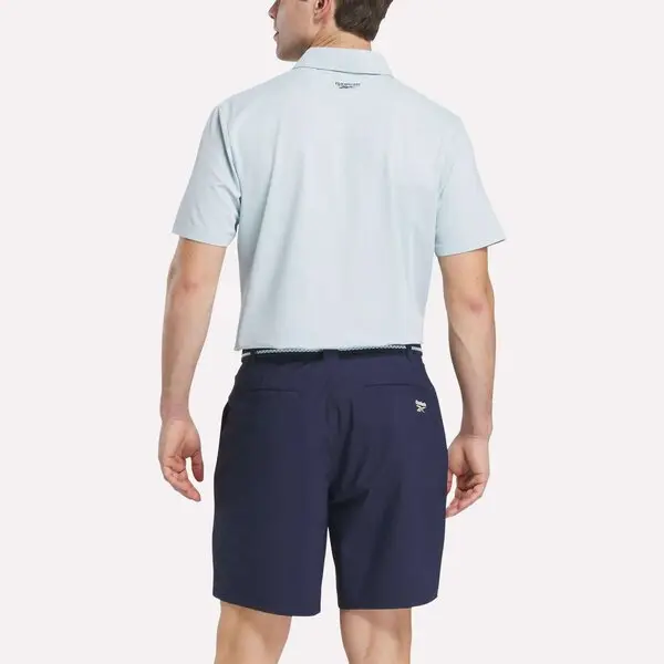 REEBOK Bonded Pique Polo Shirt - Ice Blue