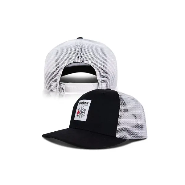 REEBOK Woven Patch Vector Trucker Cap - Black