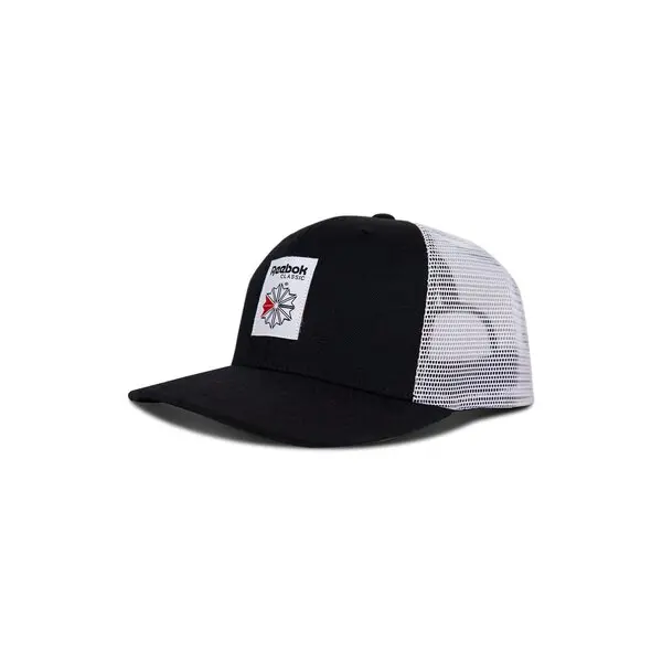 REEBOK Woven Patch Vector Trucker Cap - Black