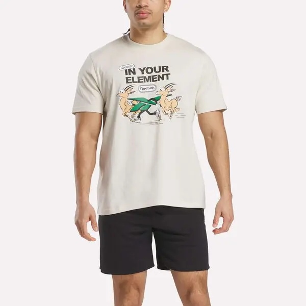 REEBOK Club Graphic T-shirt