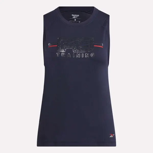 REEBOK X F45 Training Coach Tank Top - Vector Navy