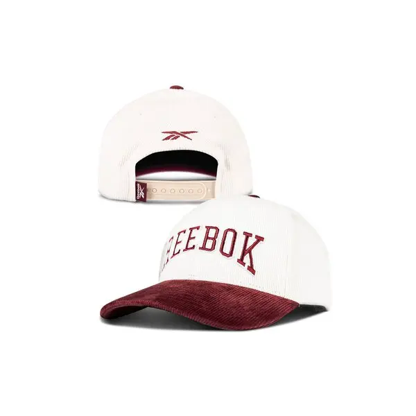 REEBOK Logo Corduroy Cap - Beige