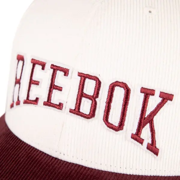 REEBOK Logo Corduroy Cap - Beige