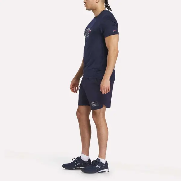 REEBOK X F45 Training Coach T-shirt - Vector Navy