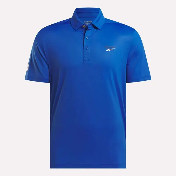 REEBOK Bdc Colorblocked Polo Shirt - Vector Blue