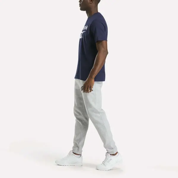 REEBOK Big Logo Crewneck Short Sleeve Tee