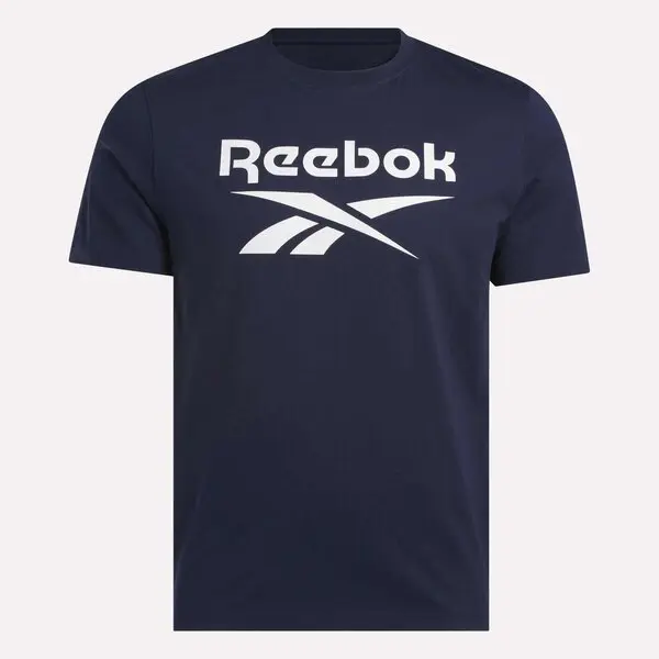 REEBOK Big Logo Crewneck Short Sleeve Tee