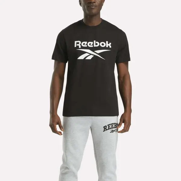 REEBOK Big Logo Crewneck Short Sleeve Tee