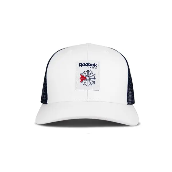 REEBOK Woven Patch Vector Trucker Cap - Blue