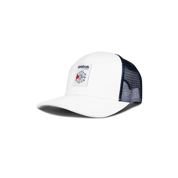 REEBOK Woven Patch Vector Trucker Cap - Blue