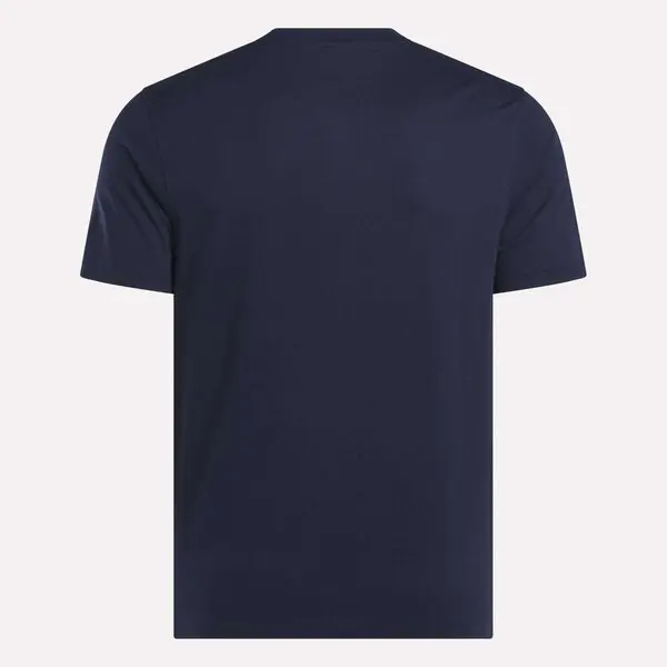 REEBOK Small Logo Crewneck Short Sleeve T-shirt - Vector Navy