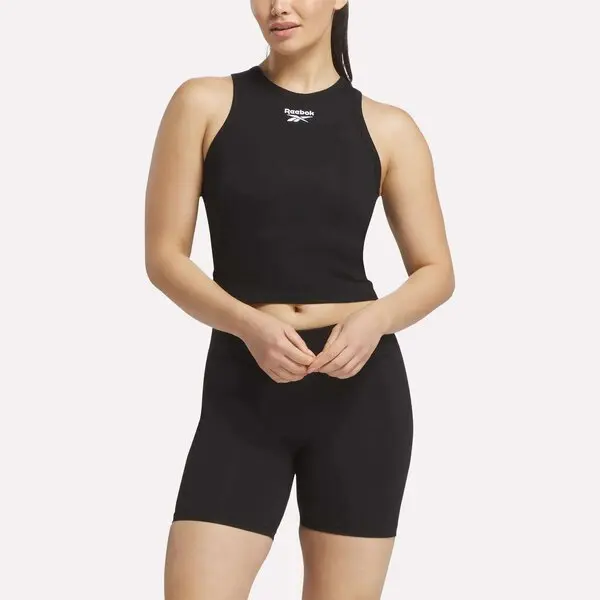 REEBOK Rib Tank Top - Black