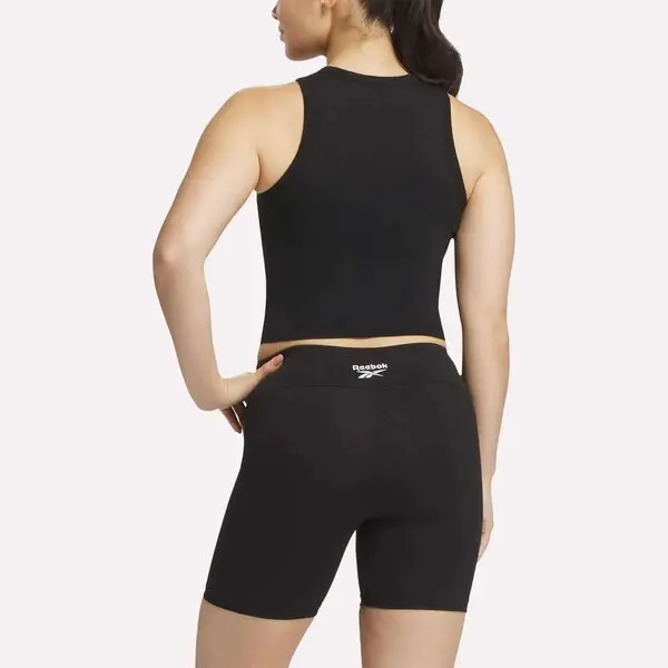 REEBOK Rib Tank Top - Black