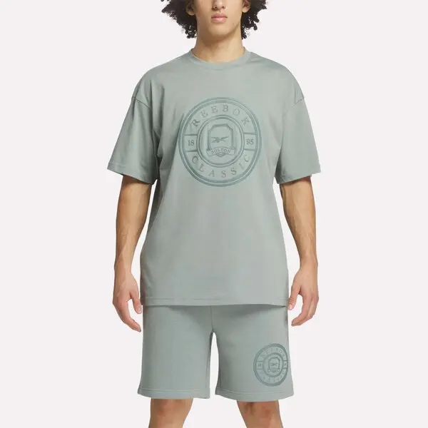 REEBOK Crest T-shirt - Light Fog