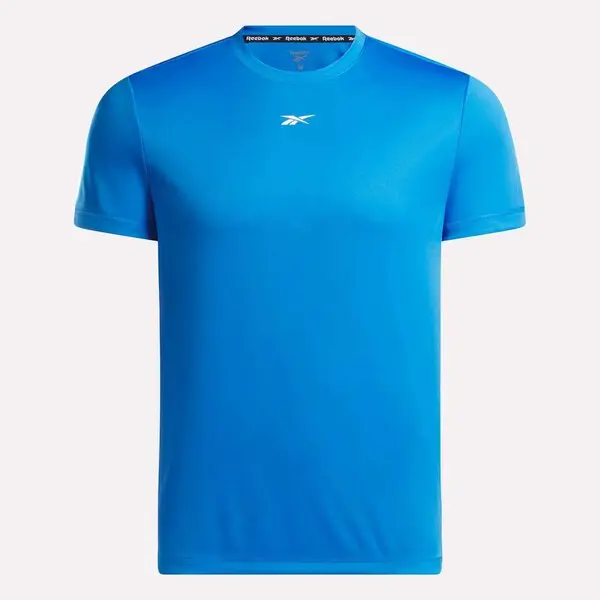 REEBOK Short Sleeve Tech Training T-shirt - Virtual Blue